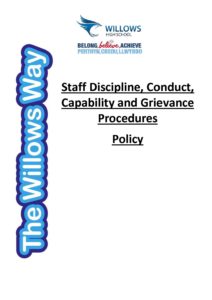 Staff Discipline, Conduct, Capability and Grievance Procedures Policy ...