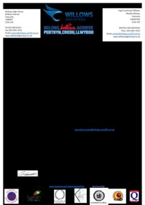 Report card letter home | Willows High School